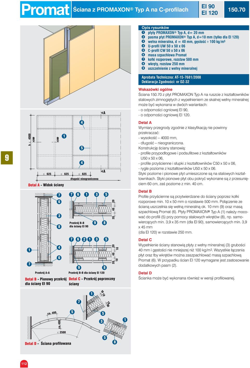 Płyty ogniochronne Promat – płyty PROMATECT®-L500 - Megatechnika